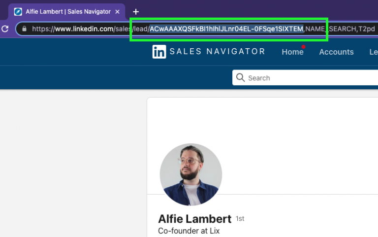 How To Convert Sales Navigator URLs To Linkedin URLs - LIX Blog