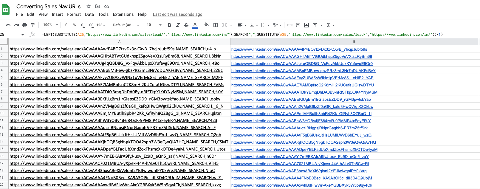 How To Convert Sales Navigator URLs To Linkedin URLs - LIX Blog