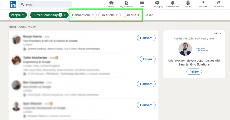 How to find the current or former employees of any company on LinkedIn